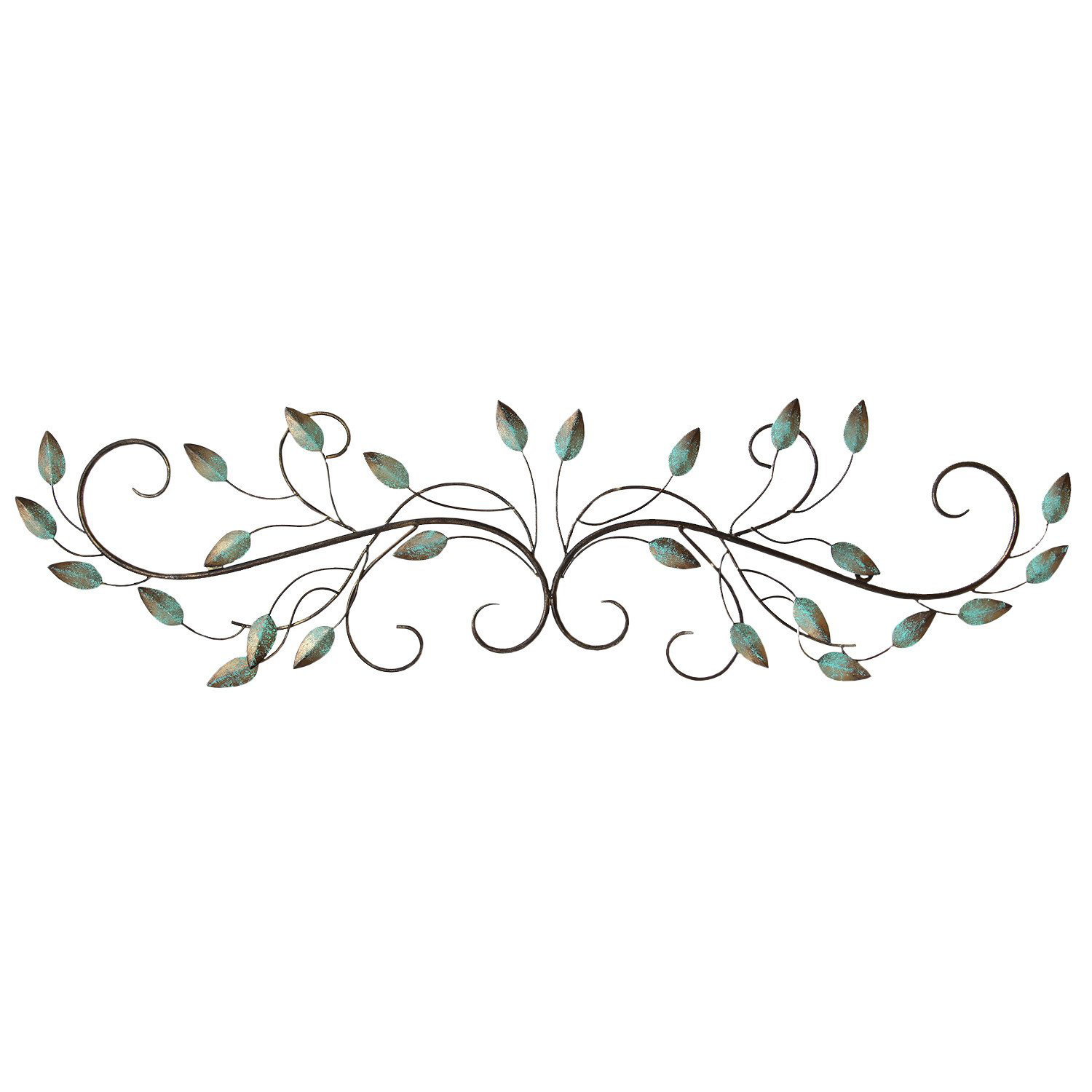 Charlton Home® Patina Scroll Leaf Wall Décor & Reviews | Wayfair