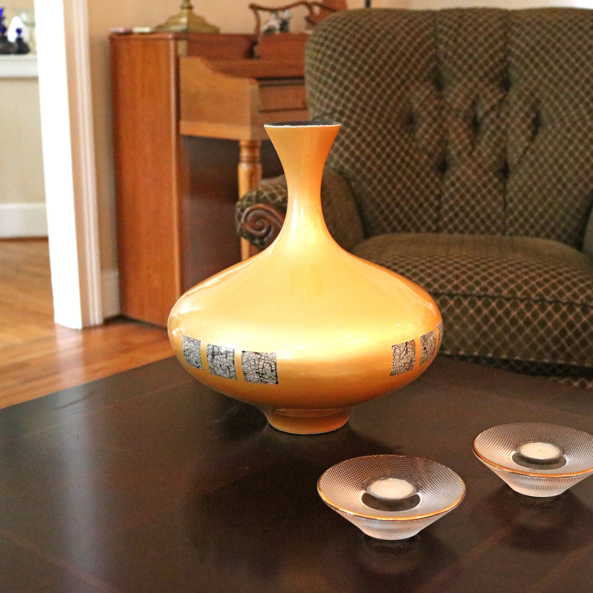 Murano Art Collection Ravello Handmade Ceramic Table Vase | Wayfair