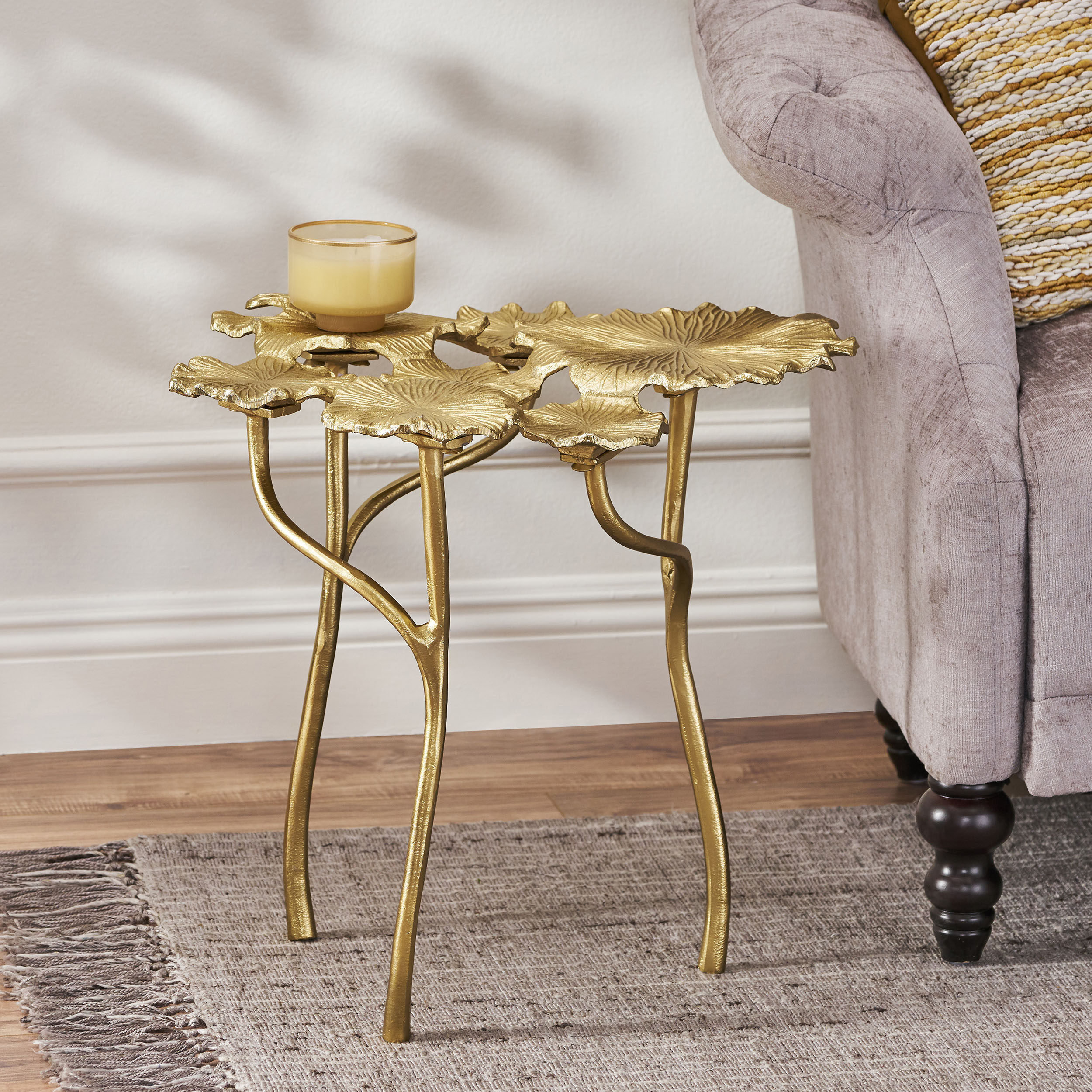 Mercer41 Ackland 19.75'' Tall Abstract End Table | Wayfair