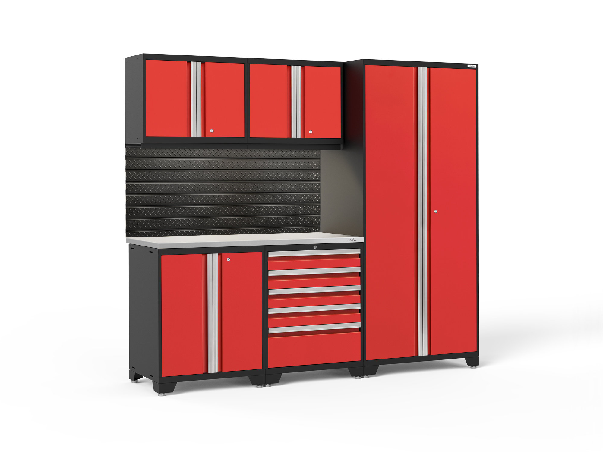 NewAge Products Pro Series 6 Piece Garage Storage Cabinet System | Wayfair