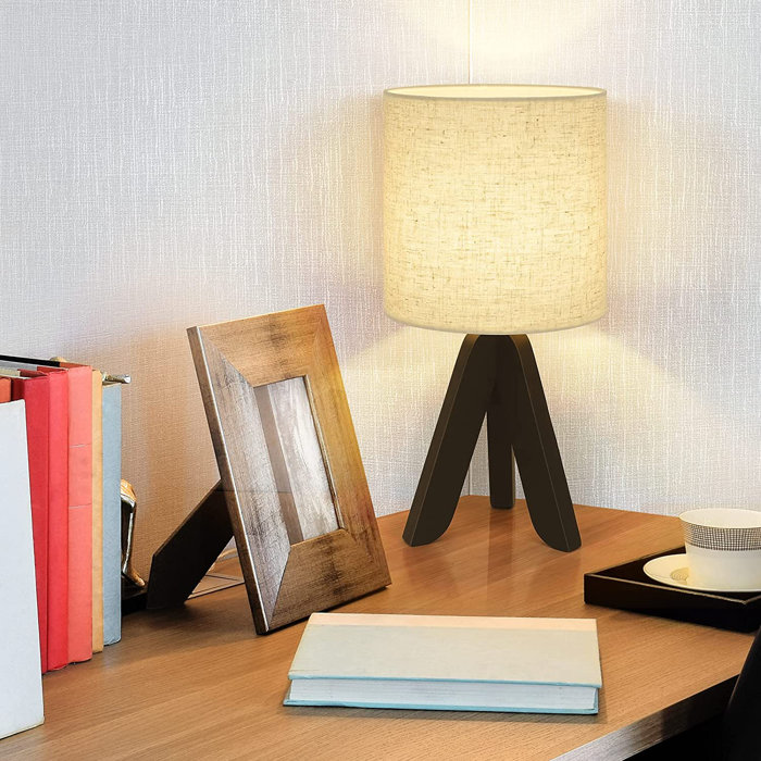 George Oliver Graycee Wood Tripod Lamp | Wayfair