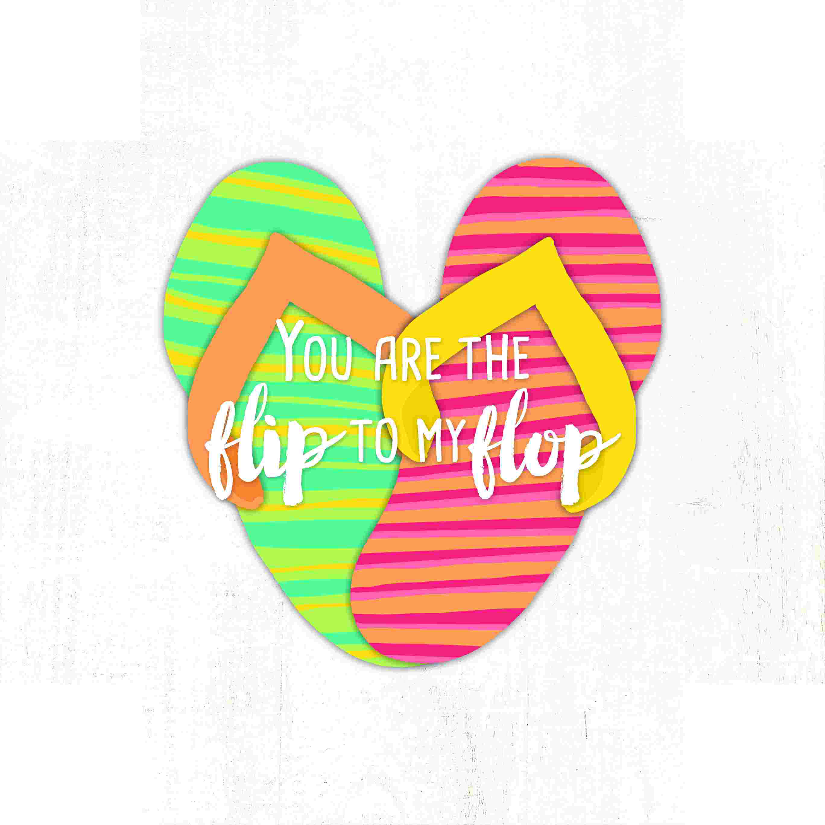 Trinx My Flip Flop 2 - Wrapped Canvas Print | Wayfair