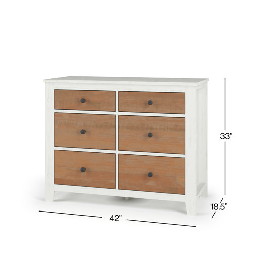 Child Craft Ocean Grove 6 - Drawer Double Dresser | Wayfair
