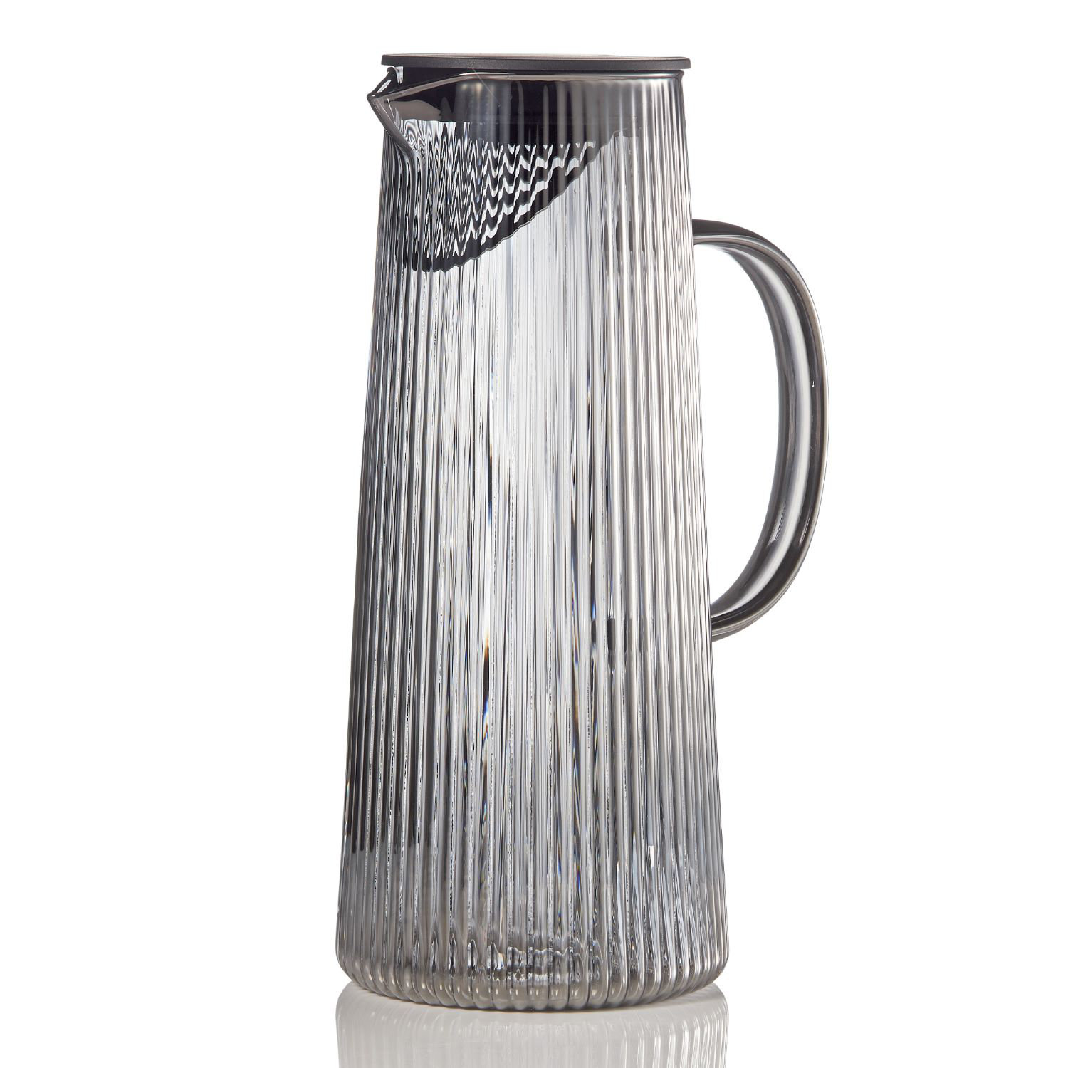 Mercer41 Stripe Tea/Water Jug With Strainer Lid 0.75L | Wayfair