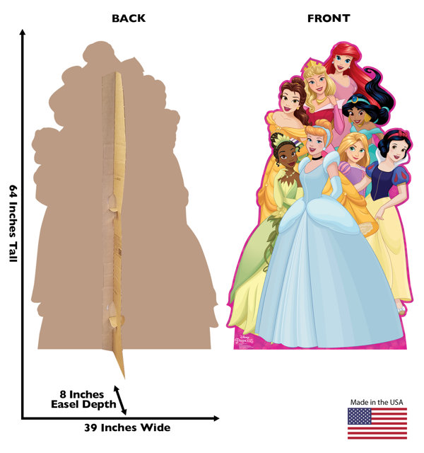Advanced Graphics Princess Group Cardboard Standup | Wayfair