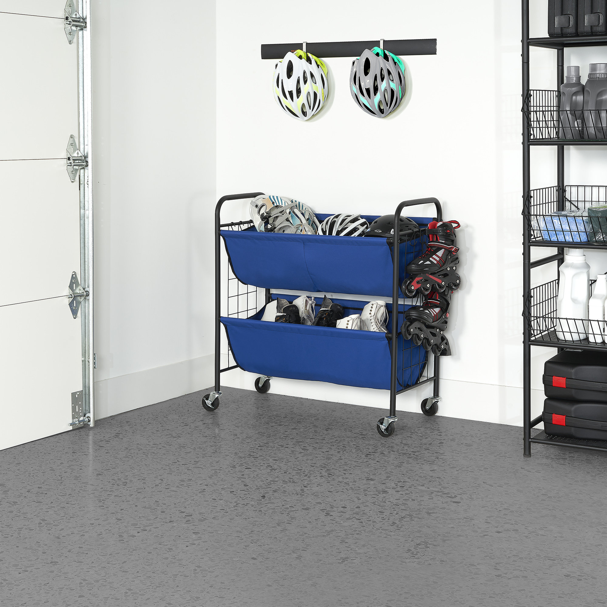 NeatFreak 2 Tier Freestanding Sports Rack | Wayfair