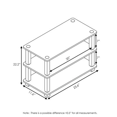 Ebern Designs 9 Pair Stackable Shoe Rack & Reviews | Wayfair