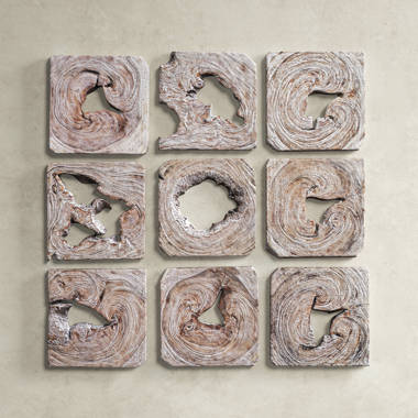 Amber Lewis x Loloi Sutter Silver / Ivory 3'-2" x 3'-6" Wall Art ...