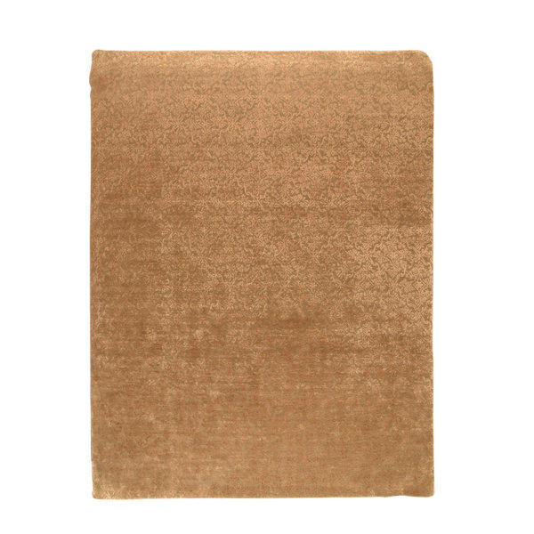 Fine Rugs NY Handmade Hand-Knotted Wool Brown Rug | Wayfair