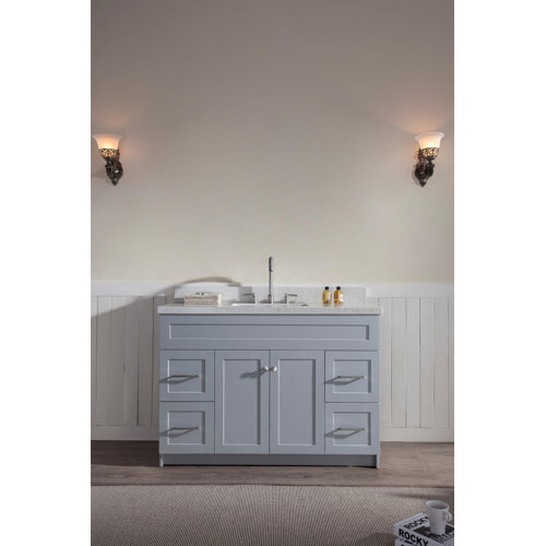 Winston Porter Westman 49'' Free-standing Single Bathroom Vanity with ...