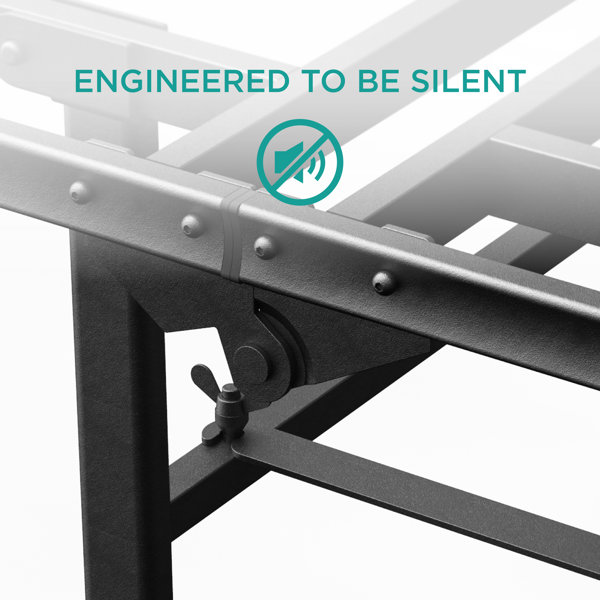 Alwyn Home Wire-Grid Bed Frame & Reviews | Wayfair