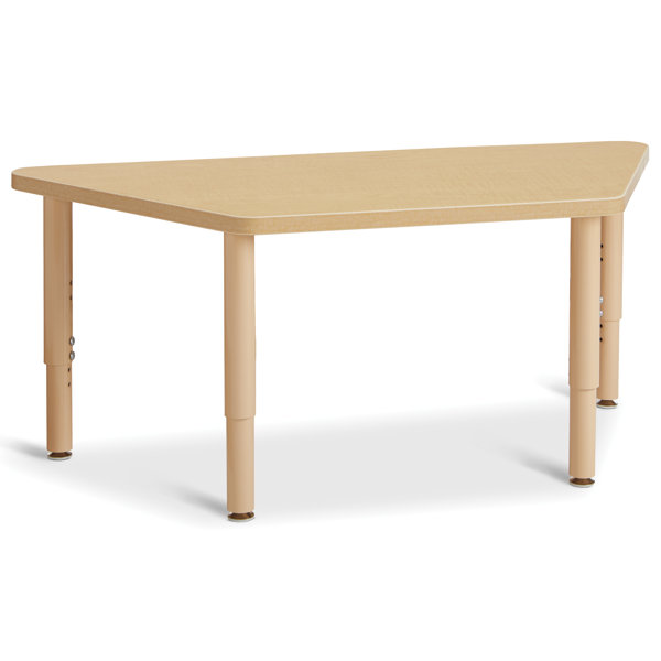 Jonti-Craft® Adjustable Height Trapezoid Activity Table | Wayfair
