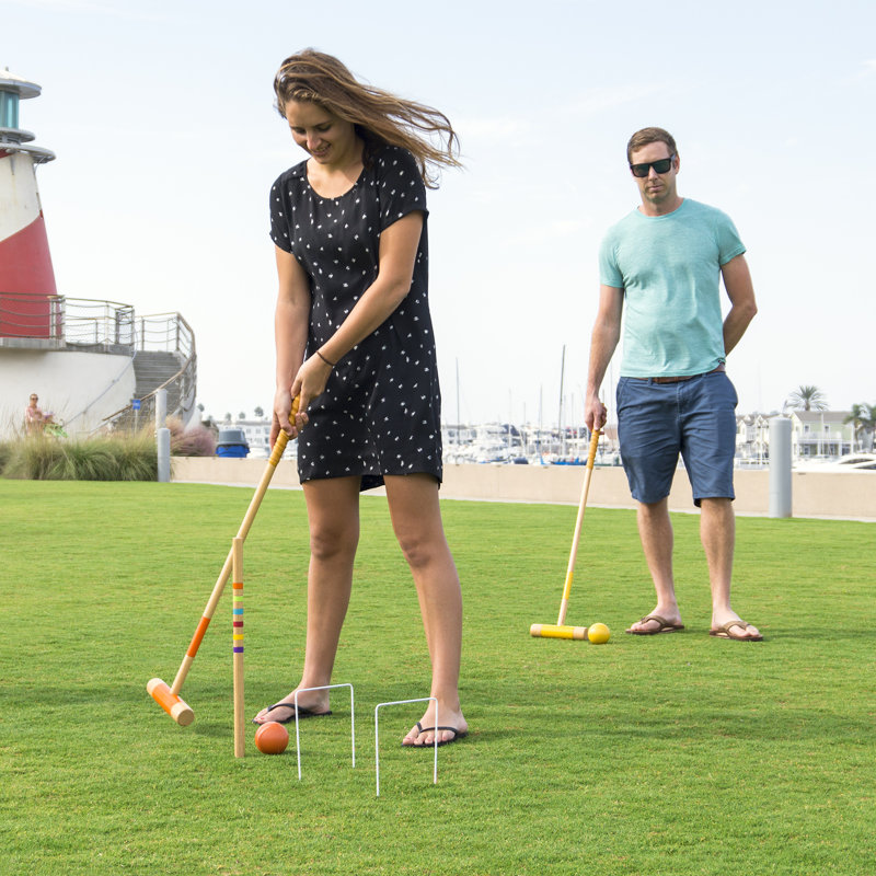 GoSports Premium Croquet Set with Carrying Case & Reviews | Wayfair
