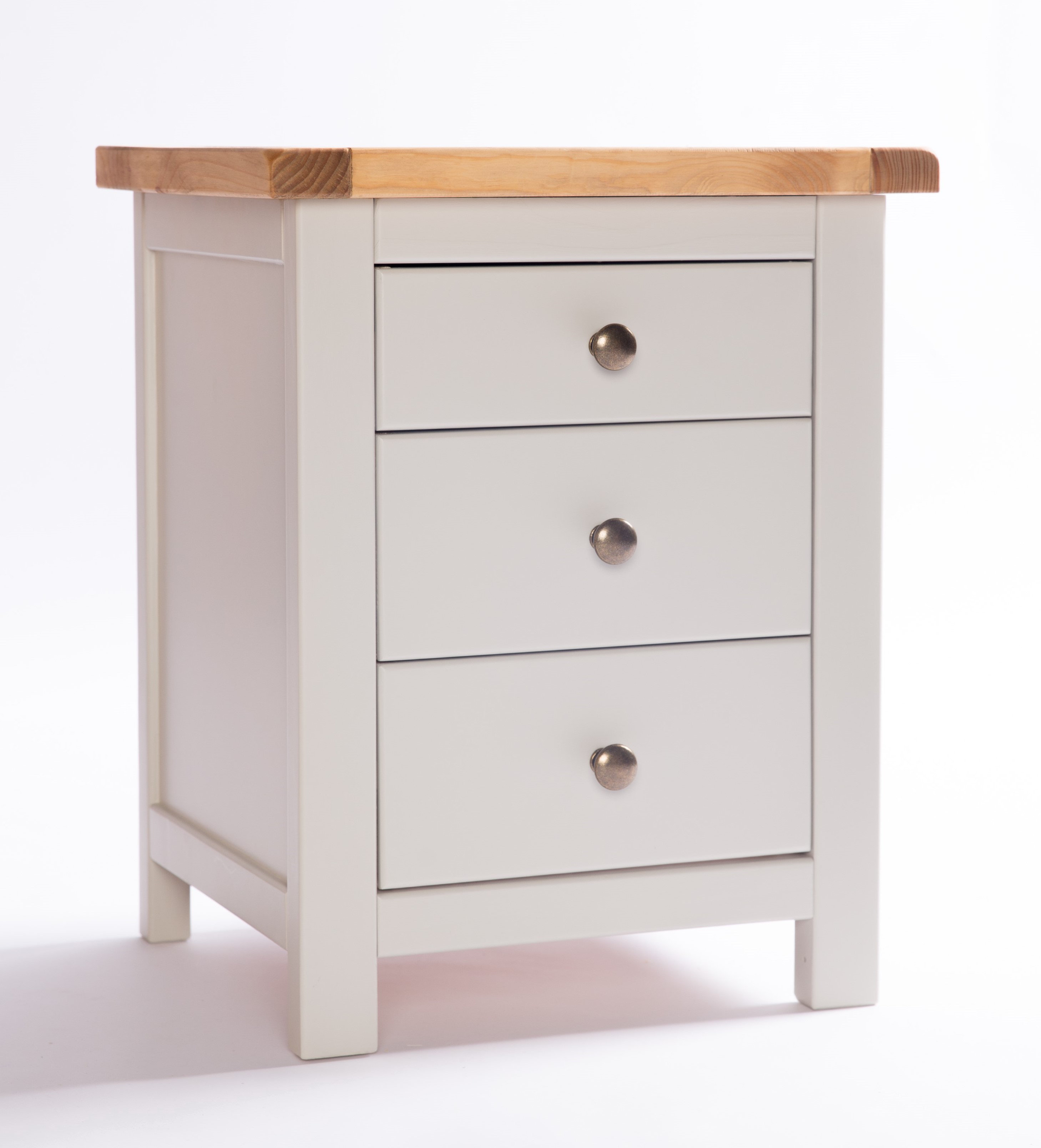 August Grove Persephone Solid + Manufactured Wood Bedside Table ...