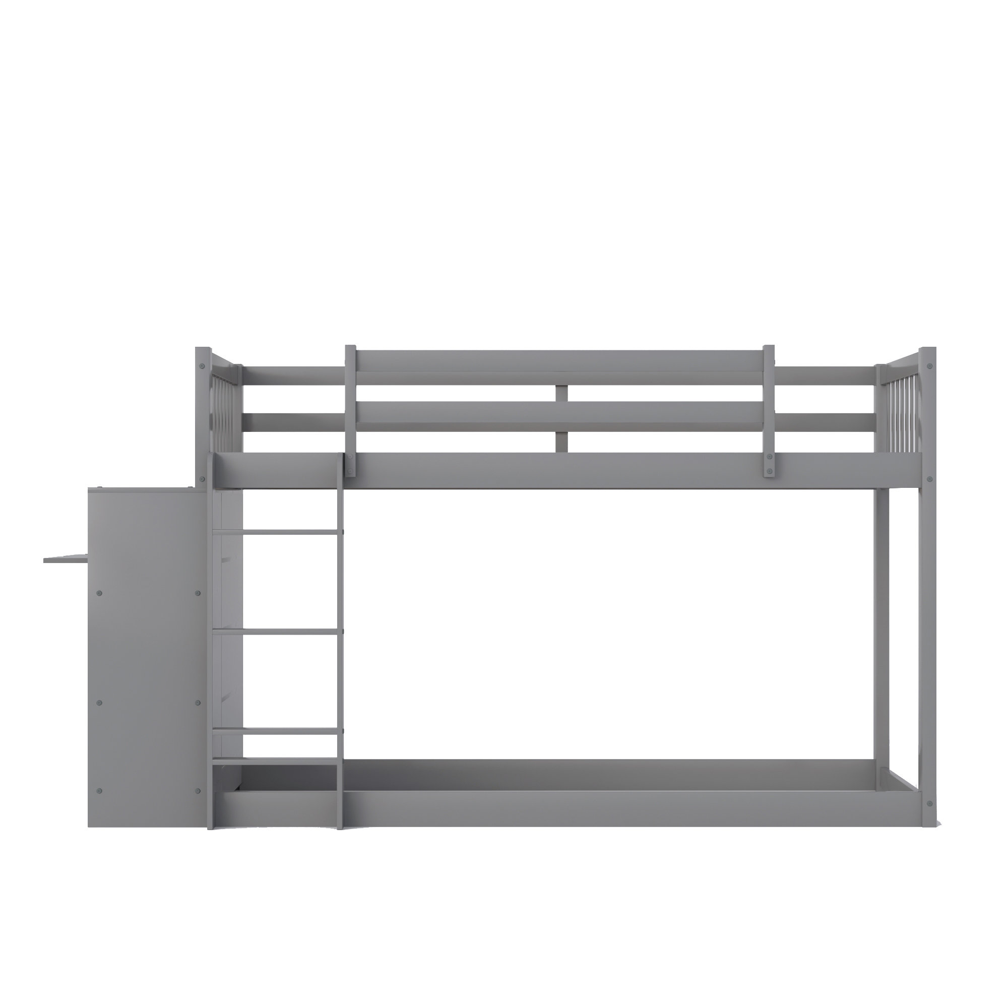Harriet Bee Elovie Twin Over Twin 4 Drawer Standard Bunk Bed by Harriet ...