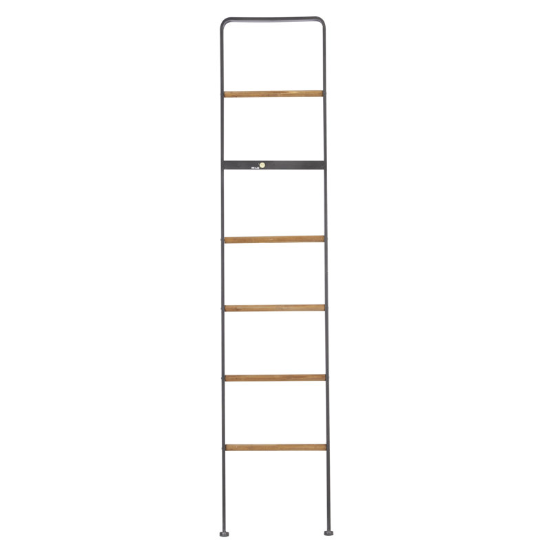 Sand & Stable Black Metal 6 Rack Ladder & Reviews | Wayfair