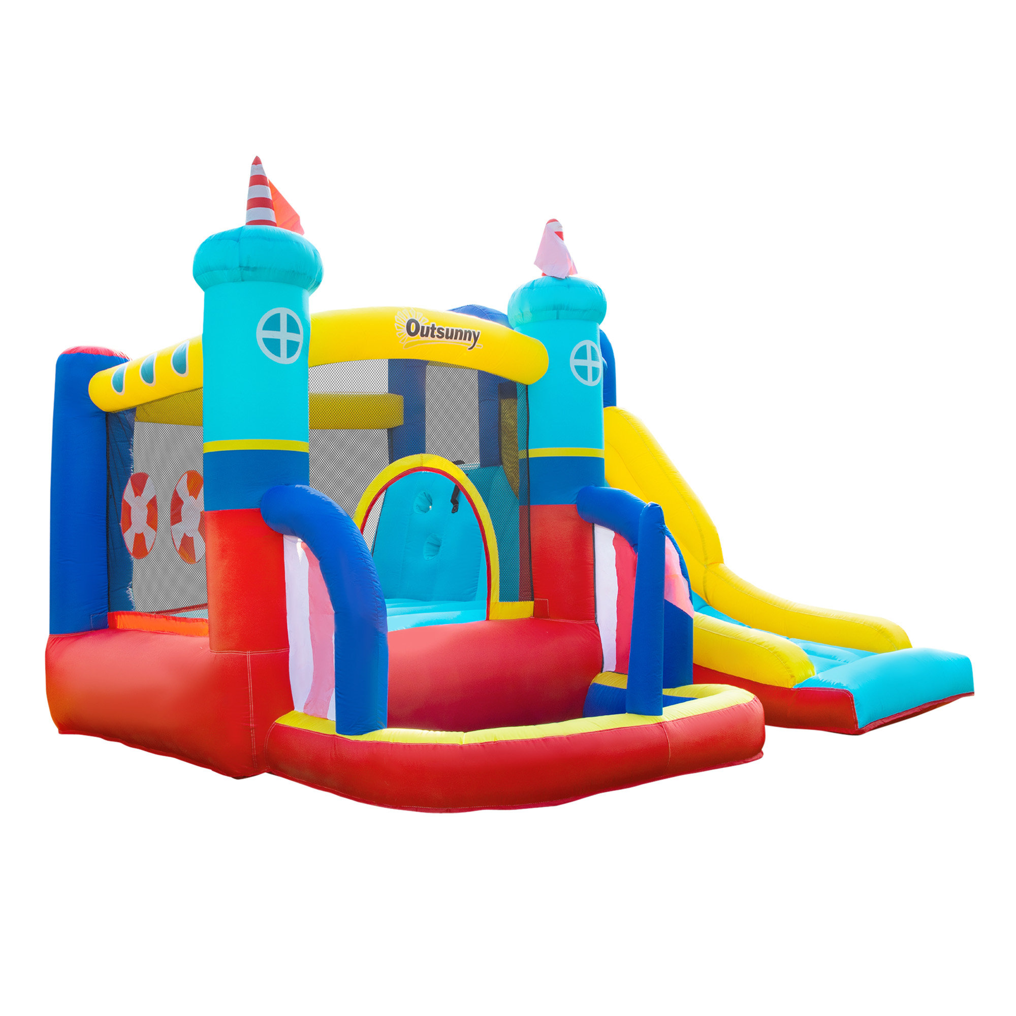 Outsunny Kids Pop-Up Bounce House | Wayfair.co.uk