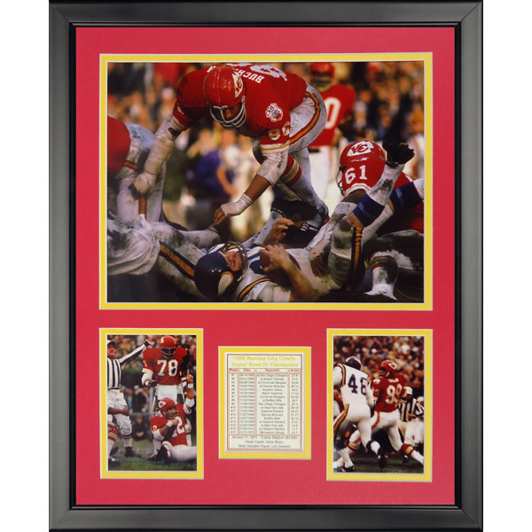 Legends Never Die NFL Picture Frame Memorabilia | Wayfair