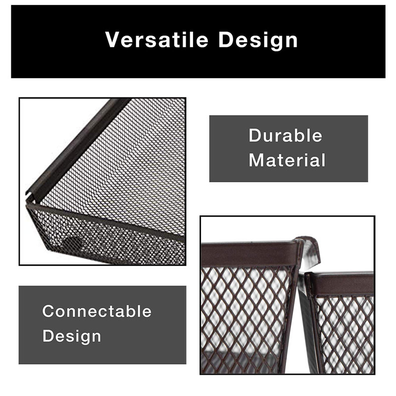 SmartDesign Small Metal Drawer Organizer | Wayfair