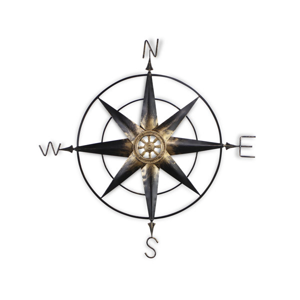 Union Rustic Elegant Compass Wall Décor & Reviews | Wayfair