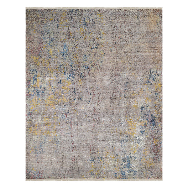 Bokara Rug Co., Inc. Hand-Knotted High-Quality Ivory and Ivory Area Rug ...