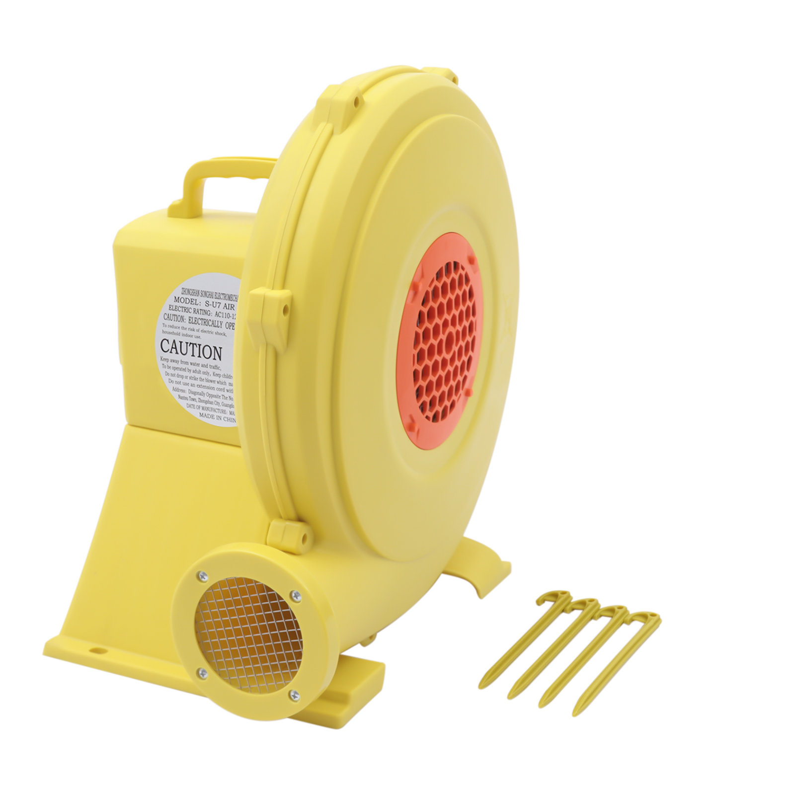 YaoTown 750W(1HP) blower, Perfect for Inflatable Bounce Houses, Bouncy ...