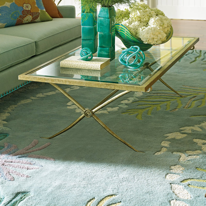 CompanyC To Bay Go Handmade Wool Blue/Green/Gray Rug & Reviews | Wayfair