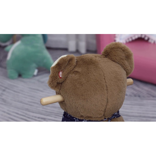 Qaba Kids Ride-On Toy Bear Rocker & Reviews | Wayfair