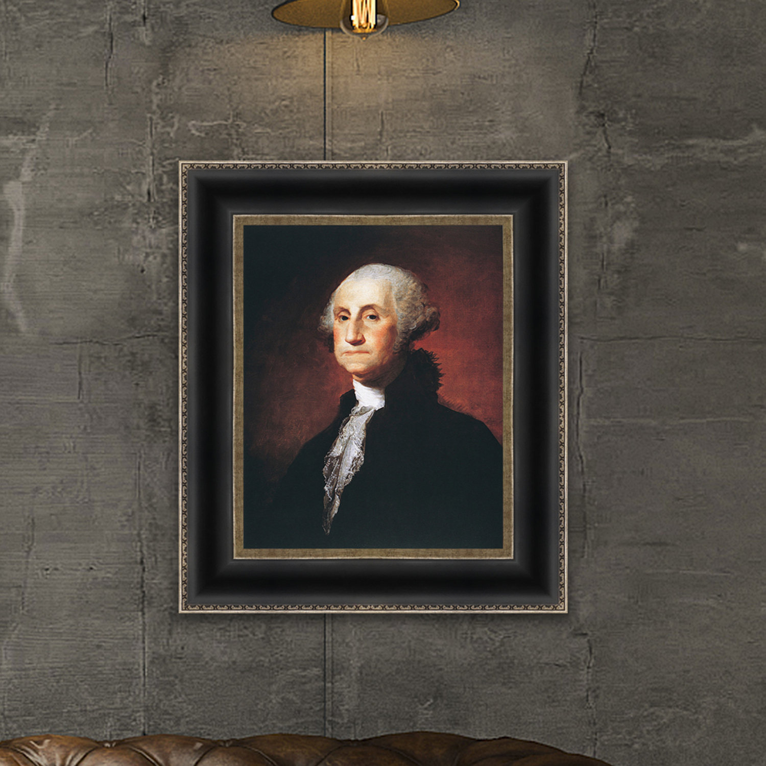 Alcott Hill® George Washington - Picture Frame Memorabilia | Wayfair