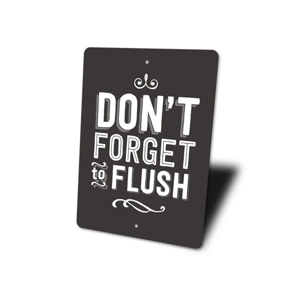 Flush-sign | Wayfair