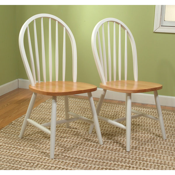 White-wood-kitchen-chairs | Wayfair