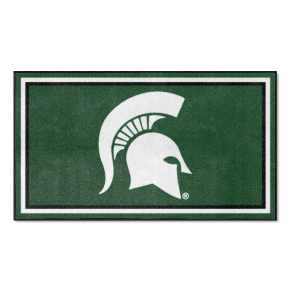 FANMATS Michigan State_Michigan State Spartans 3Ft. X 5Ft. Plush Area ...