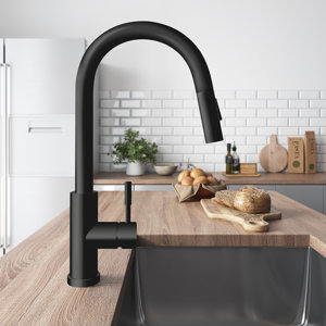 YZZY Pull Down Touch Kitchen Faucet & Reviews | Wayfair
