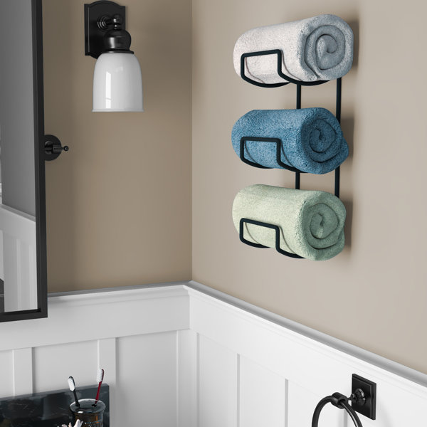 Wallniture Wall Mounted Towel Rack & Reviews | Wayfair