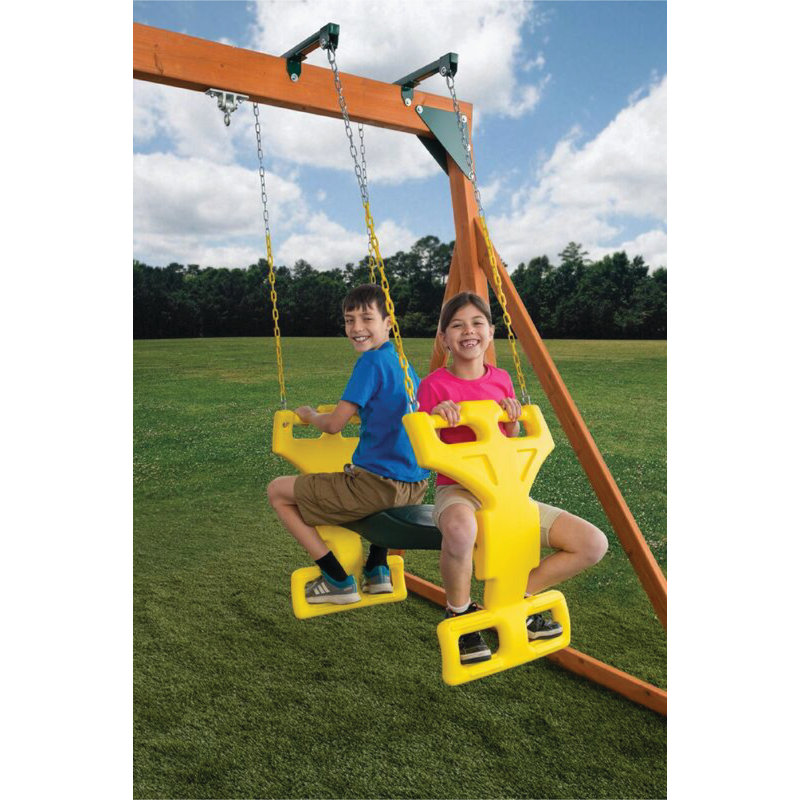 CreativeCedarDesigns Two Person Glider with Chains & Reviews | Wayfair