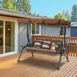 Wayfair | Porch Swings with Stands