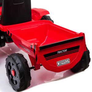 Ktaxon Kids Ride on Battery Powered Tractor and Construction Vehicle ...