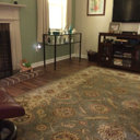 Canora Grey Barrios Handmade Tufted Wood Sea Green/Beige Area Rug ...