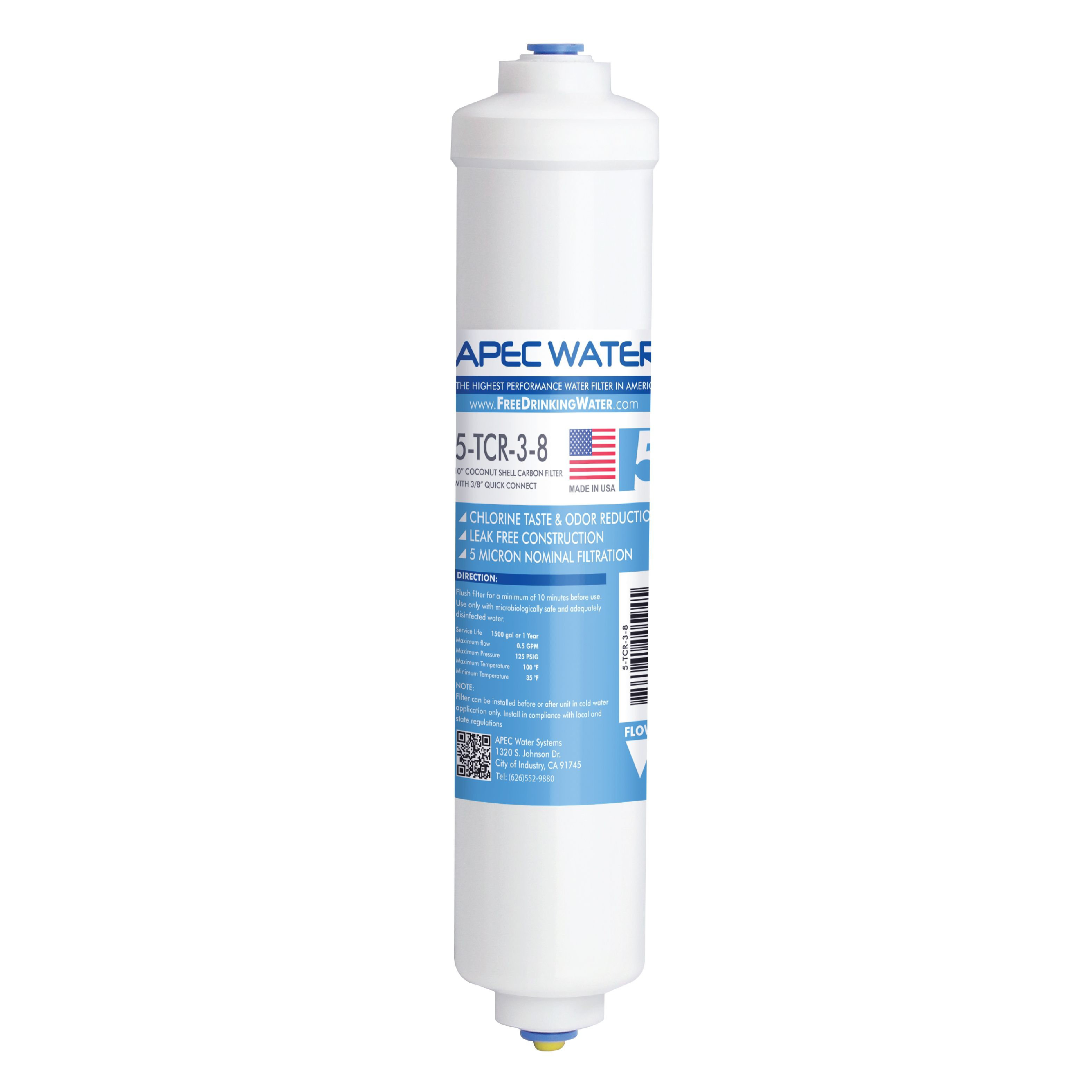 APEC WATER Inline Carbon Filter | Wayfair