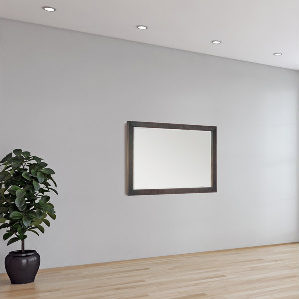 Blue Elephant Rectangle Solid Wood Wall Mirror | Wayfair.co.uk