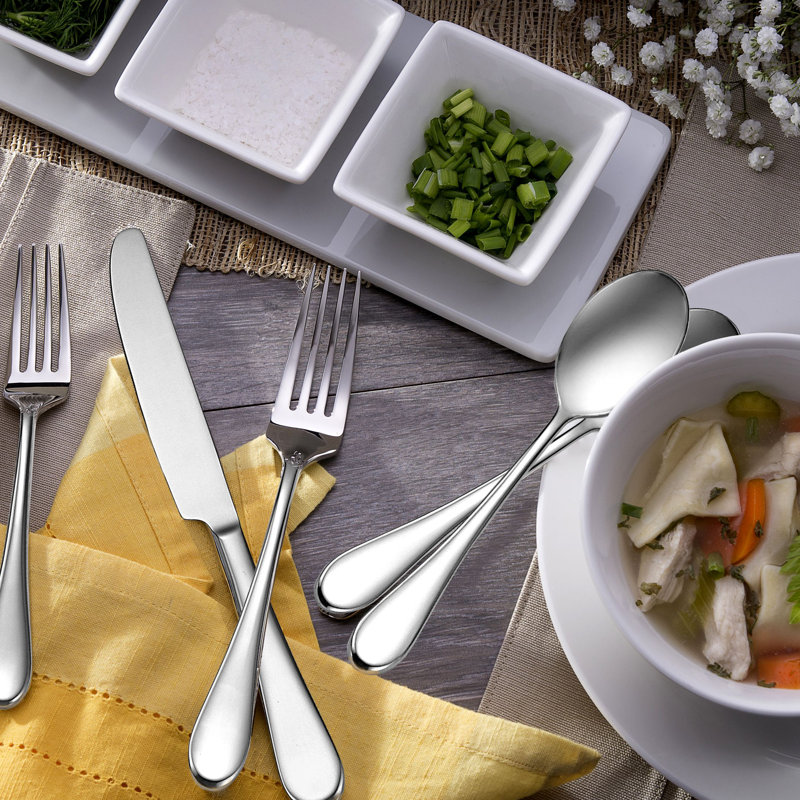 Oneida Icarus 20 Piece Flatware Set, Service for 4 & Reviews | Wayfair