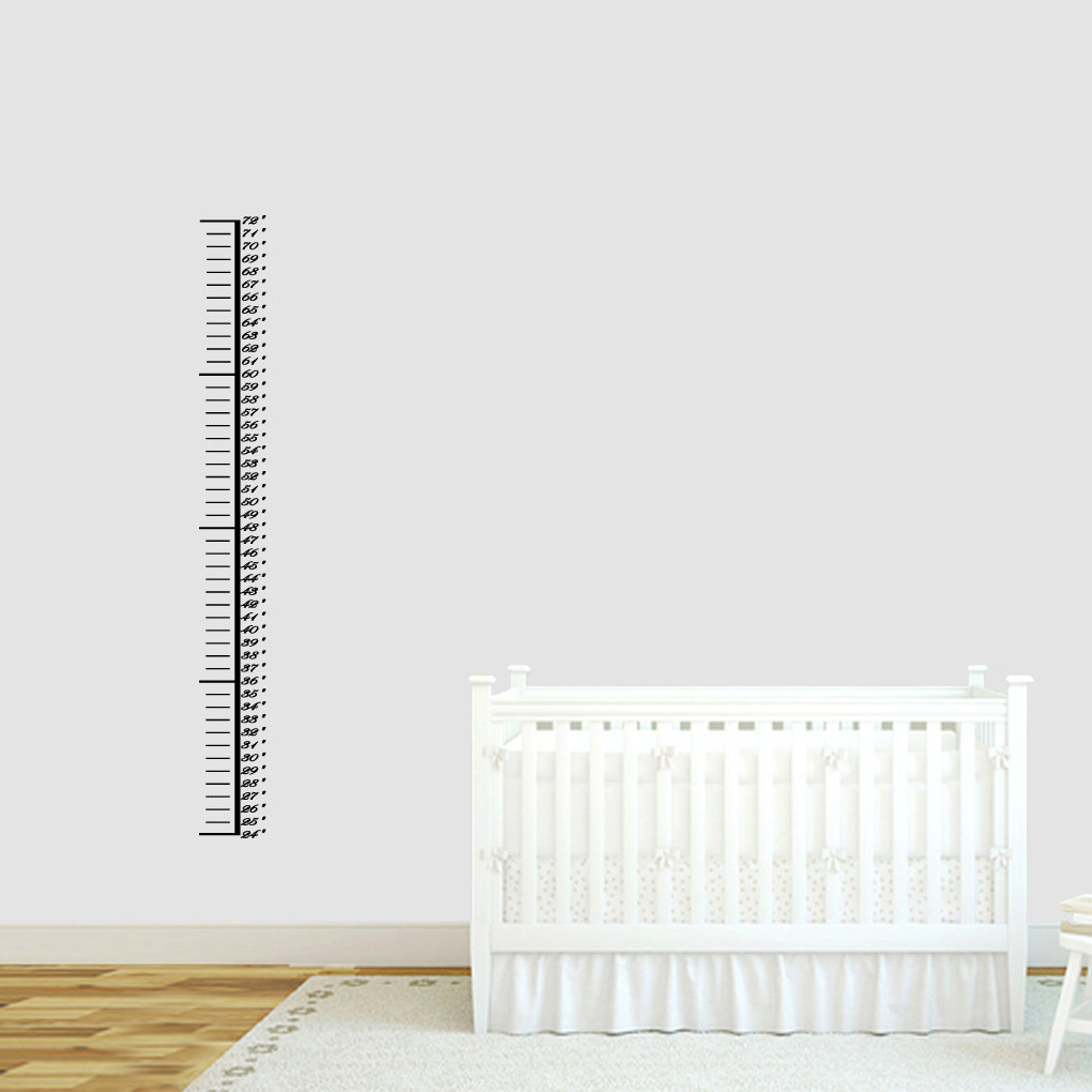 SweetumsWallDecals Growth Chart Marks Wall Decal | Wayfair