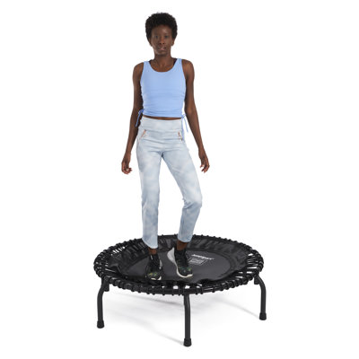 JumpSport 430 44-Inch In-Home Rebounder Fitness Trampoline with Workout ...