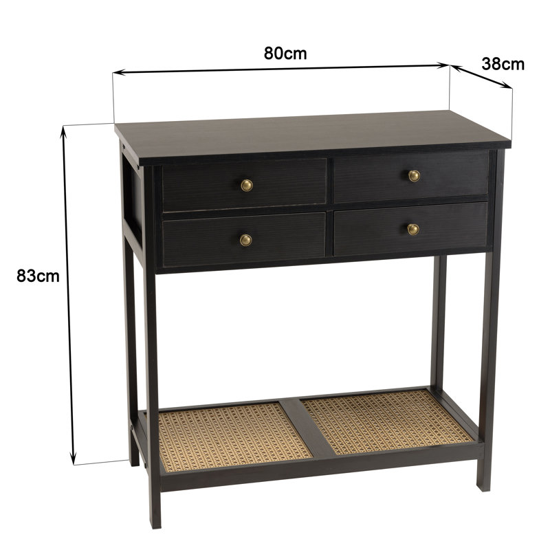 Borough Wharf Jammie 80cm Console Table | Wayfair.co.uk