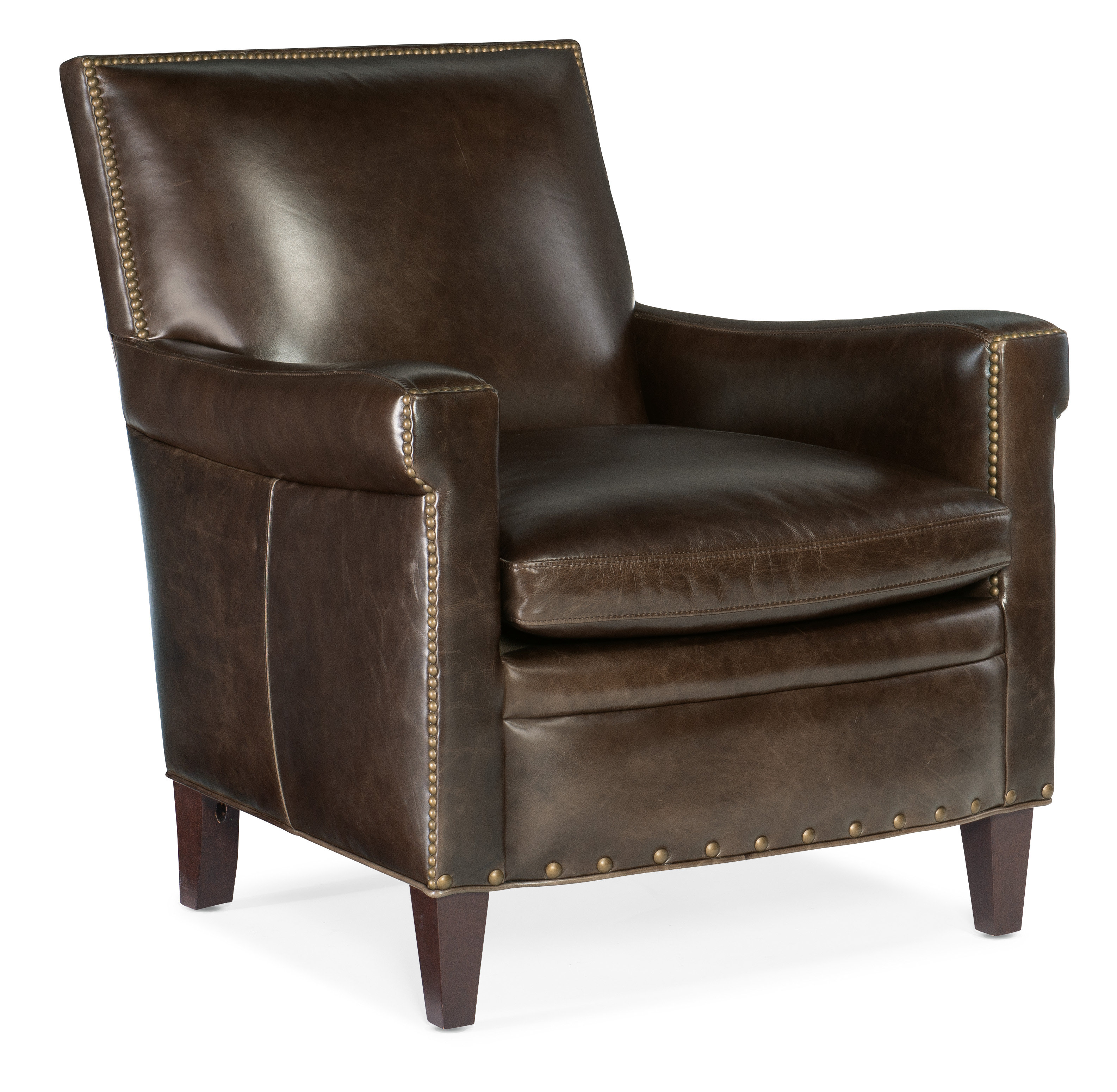 Hooker Furniture CC Leather Club Chair | Perigold