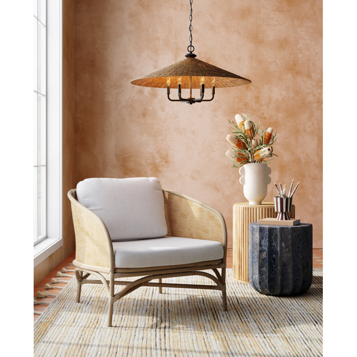 Joss & Main Jared 6 - Light Black Cone Pendant & Reviews | Wayfair