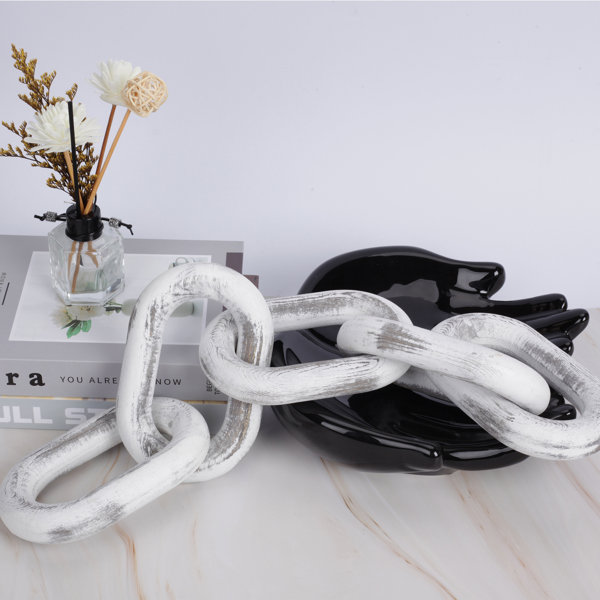 Williston Forge Wood Chain Link Decor & Reviews | Wayfair