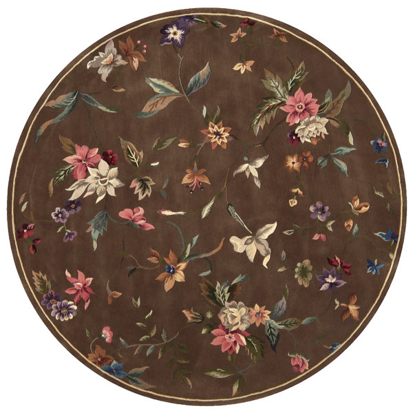 August Grove® Sheron Handmade Wool Mushroom Rug & Reviews | Wayfair