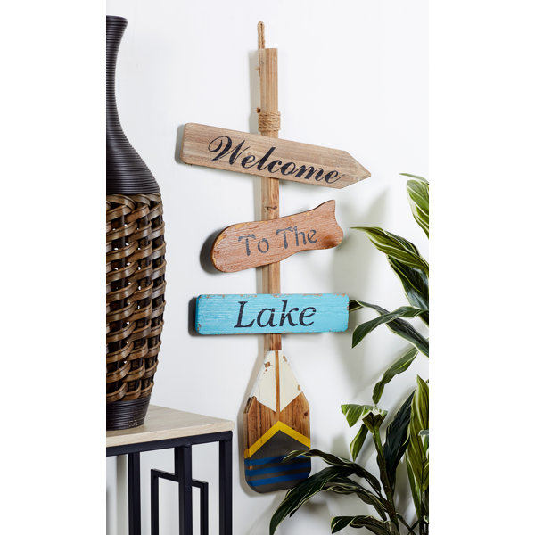 Outdoor-lake-signs | Wayfair