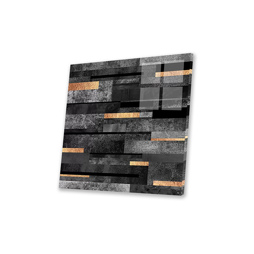 Ivy Bronx Urban Black And Gold by Elisabeth Fredriksson - Unframed ...